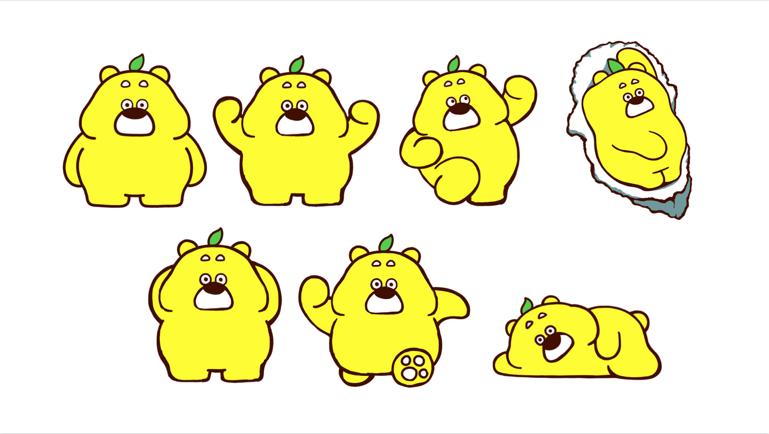 広島県の新ローカルキャラクター『ひろくま』誕生！黄色のボディはレモンの香り！？